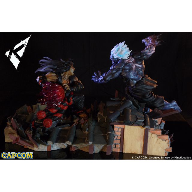 Kinetiquettes Evil Ryu & Oni Diorama, Hobbies & Toys, Toys & Games on ...