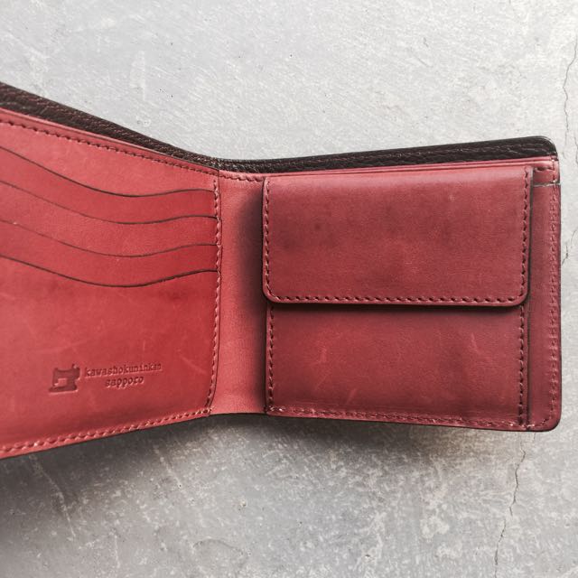 Leather Wallet Made In Japan ( Kawashokuninkan Sapporo ), Men's Fashion ...