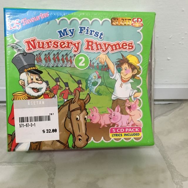 Nursery Rhymes CD Set, Hobbies & Toys, Books & Magazines, Children's ...