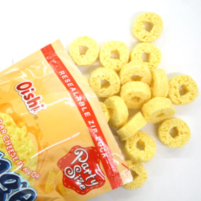 Oishi Snacks Sponge Crunch with Variant Flavors, Food & Drinks ...
