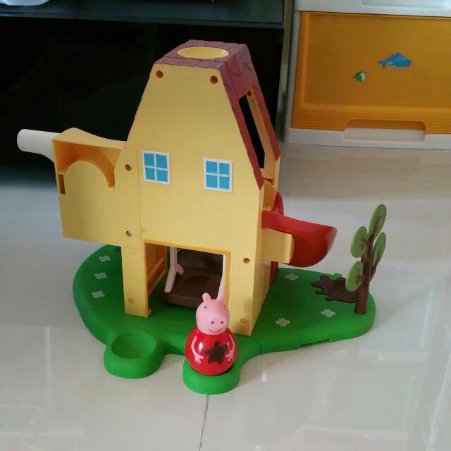 Peppa Pig Webbles Wind & Wobble Playhouse, Hobbies & Toys, Toys & Games ...