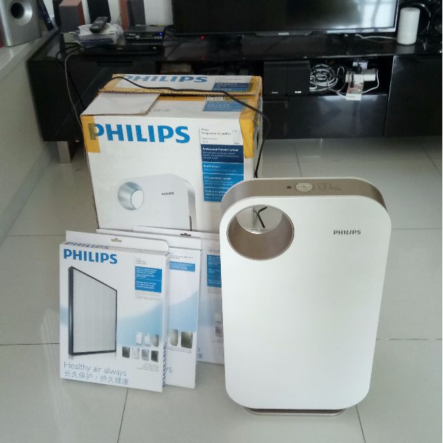 Philips Living Room Air Purifier AC4072 + one full set of spare filter ...