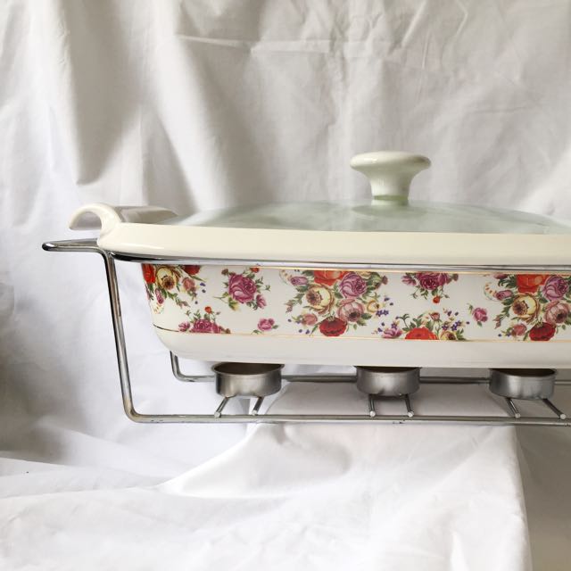 Rectangular Pot With Warmer Stand, TV & Home Appliances, Kitchen ...