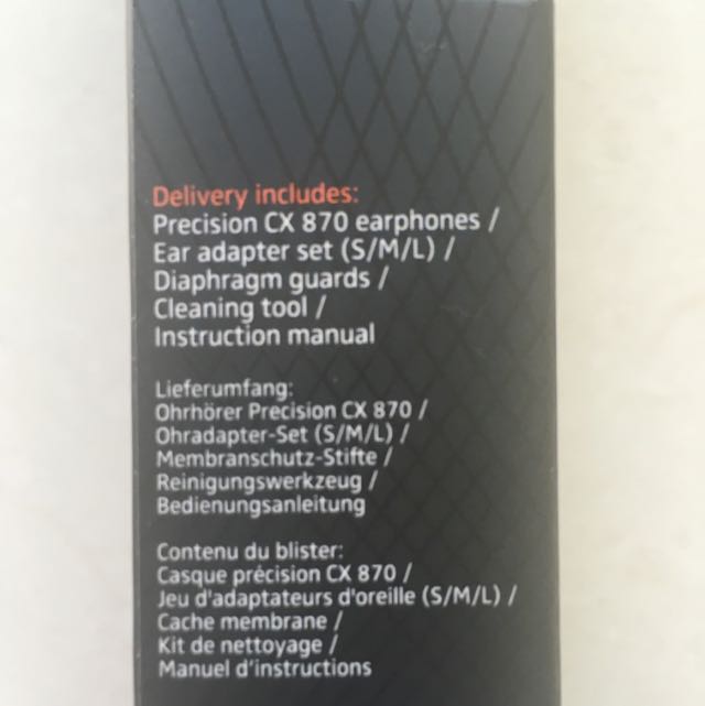 Sennheiser CX 870, Audio, Headphones & Headsets on Carousell