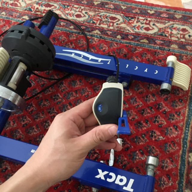 (RESERVED) Tacx CycleTrack Trainer, Sports Equipment, Bicycles & Parts ...