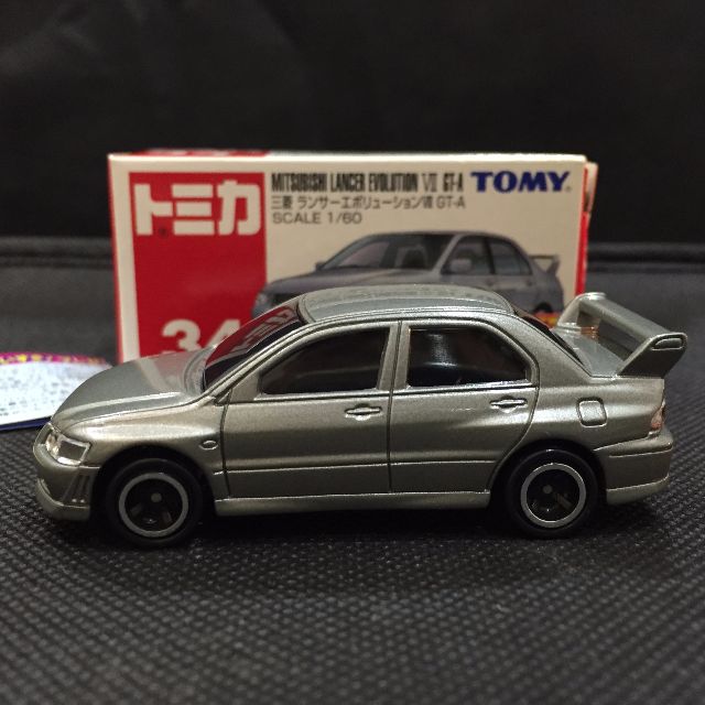 Tomica #34 Mitsubishi Lancer evolution VII. GT-A *, Hobbies & Toys ...