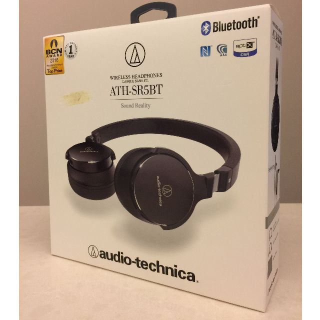 audio-technica wireless headphones ATH-SR5BT, Audio, Headphones & Headsets on Carousell