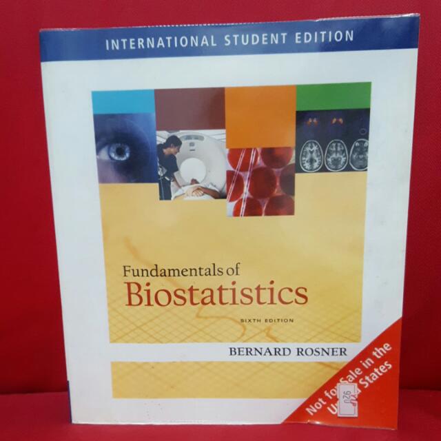 Fundamentals Of Biostatistics, Hobbies & Toys, Books & Magazines ...