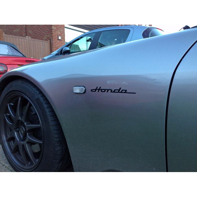 Honda Retro / Cursive Emblem, Car Accessories on Carousell