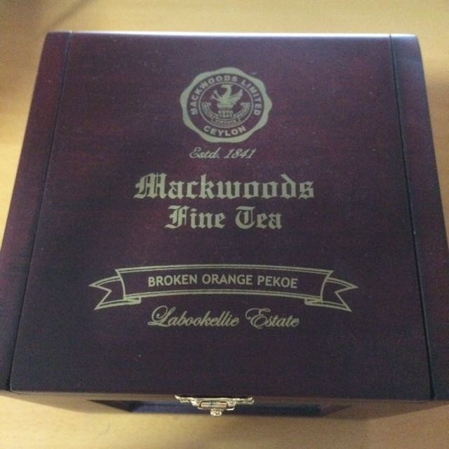 Mackwoods Fine Tea With Porcelain Elephant, Furniture & Home Living ...