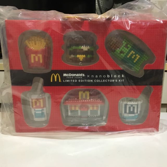 McDonalds Food Icons X Nanoblock (Limited Edition Collector's Kit), Hobbies & Toys, Toys & Games ...