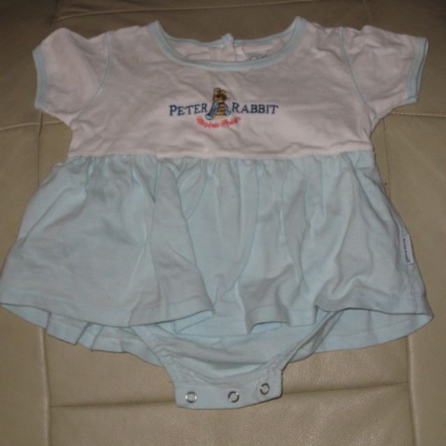 Peter Rabbit baby dress romper (3-6m), Babies & Kids, Babies & Kids ...