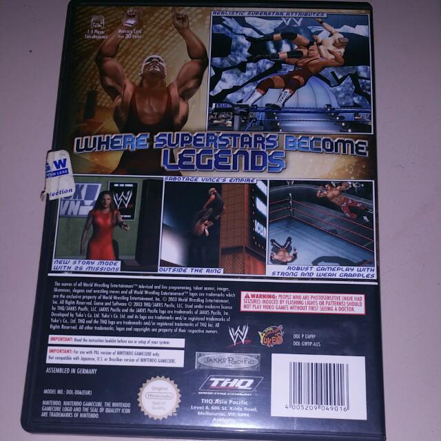 WWE WrestleMania XIX (Nintendo Gamecube) PAL Version. Pls Read Down ...