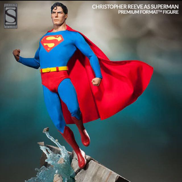Exclusive Sideshow Superman Premium Format Christopher Reeve, Hobbies ...