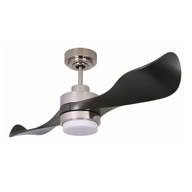 Fanco E DUO / E TRINITY 44" Designer Ceiling Fan - With LED Light and ...