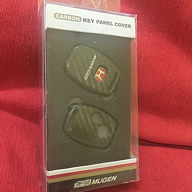 Honda Mugen Carbon Key Cover Genuine Parts, Auto Accessories on Carousell