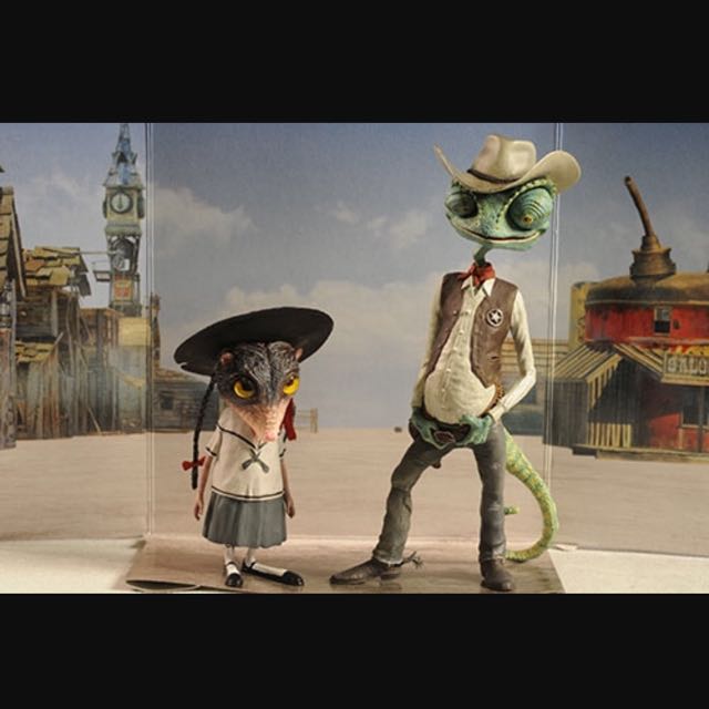 Hot Toys Rango And Priscilla Figure Set, Hobbies & Toys, Toys & Games ...