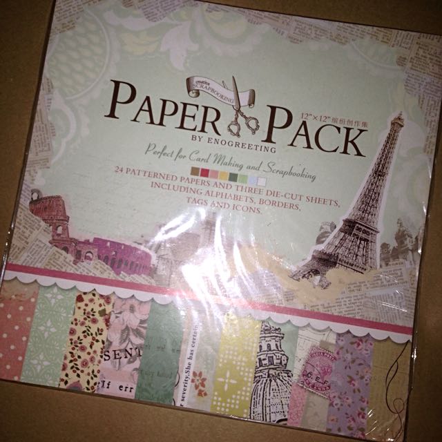 PAPER PACKS, Hobbies & Toys, Stationary & Craft, Craft Supplies & Tools ...
