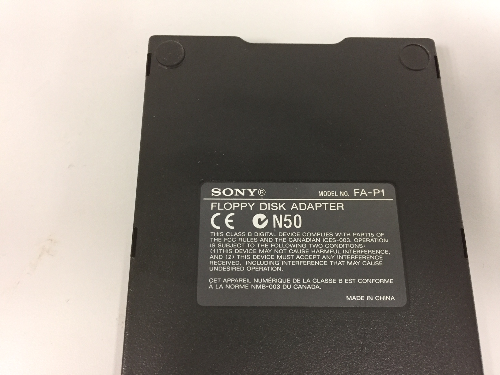 Sony PCMCIA floppy disk drive FA-P1, Computers & Tech, Laptops ...