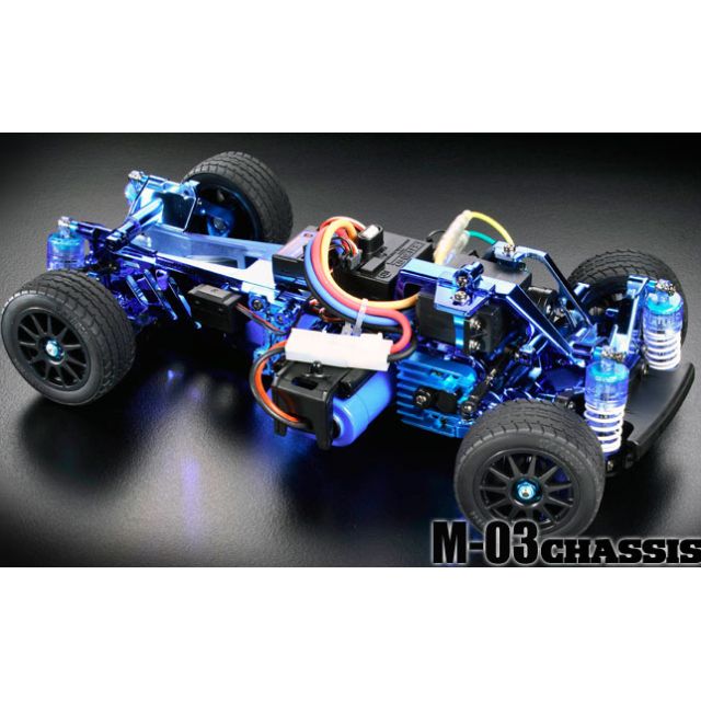 Tamiya 1/10 M-03R Chassis Kit #84023 - Blue Plated Version Limited ...