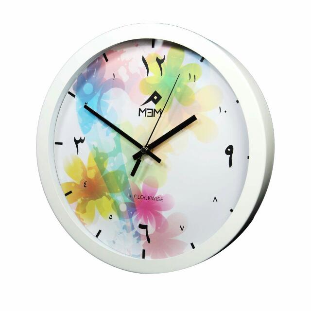 Counterclockwise Wall Clocks, Furniture & Home Living, Home Decor ...