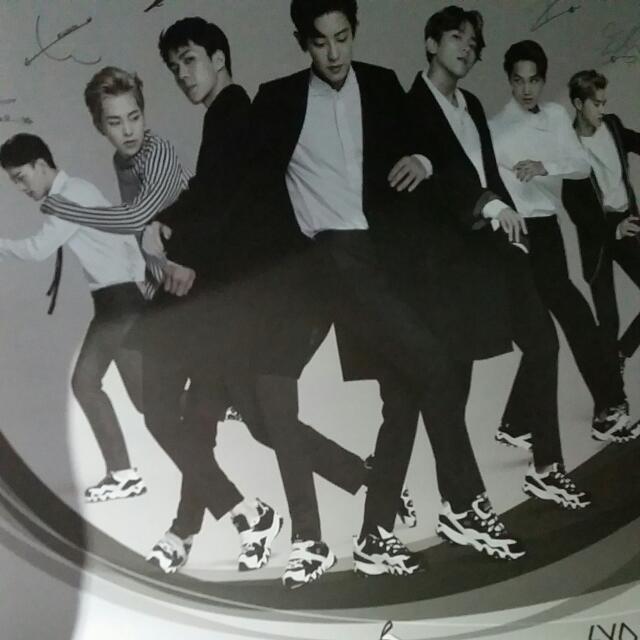 Limited Edition EXO Poster, Hobbies & Toys, Memorabilia & Collectibles ...