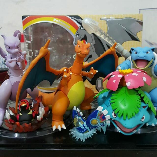 Pokemon D-arts Figure Set (Displayed) With Full Box, Hobbies & Toys ...