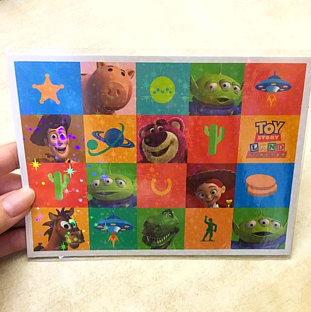 Toy Story Land Postcard, Hobbies & Toys, Stationery & Craft, Craft ...