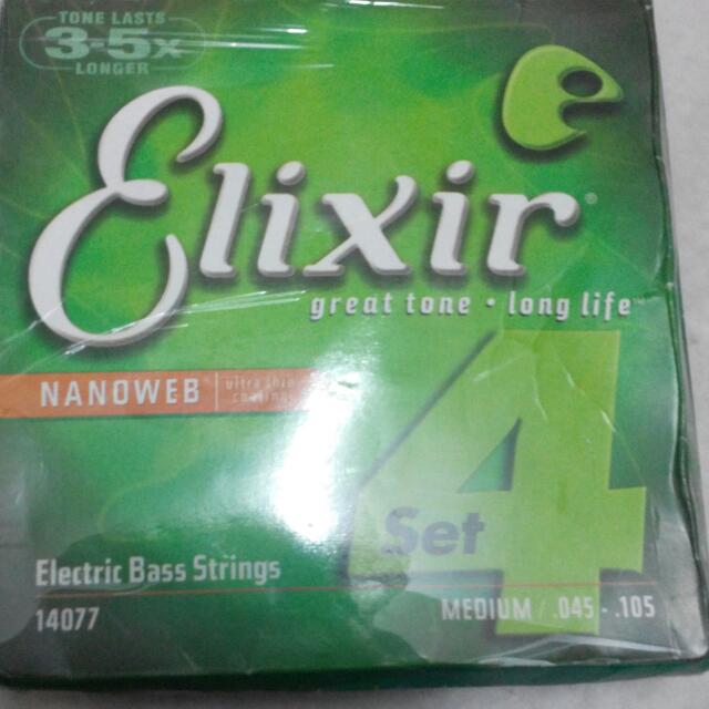 Bass Elixir String, Hobbies & Toys, Music & Media, Music Accessories on ...