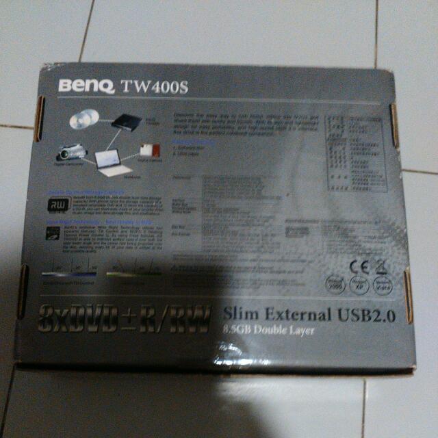 BENQ TW400S Slim External CD ROM Drive USB 2.0, Computers & Tech, Parts ...