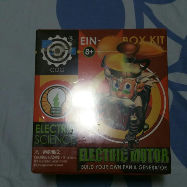 Brand New Science Electric Motor Kit, Hobbies & Toys, Toys & Games on ...