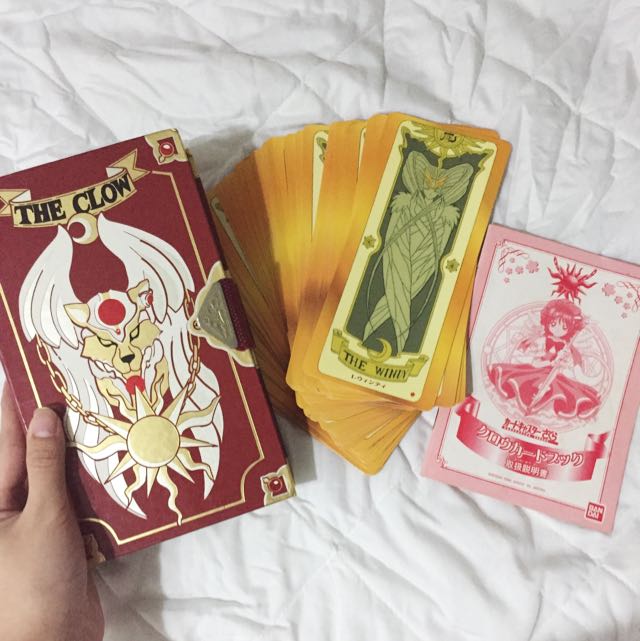 Cardcaptor Sakura: The Official Clow Book + 52 Clow Cards Original Set (manga Version) [release ...
