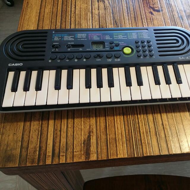 Casio Keyboard, Hobbies & Toys, Toys & Games on Carousell