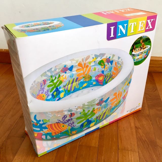INTEX Aquarium Pool, 1.52m x 56cm, Babies & Kids, Babies & Kids Fashion ...