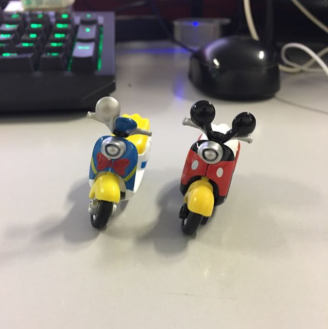 Micky Mouse Mini Bike And Donald Duck Mini Bike, Hobbies & Toys, Toys ...
