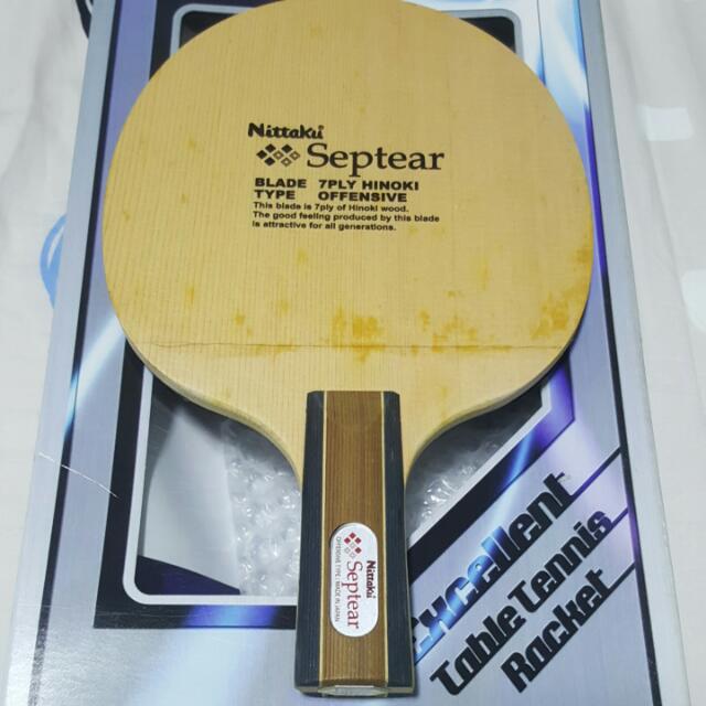Nittaku Septear, Sports Equipment, Sports & Games, Billiards & Bowling on Carousell