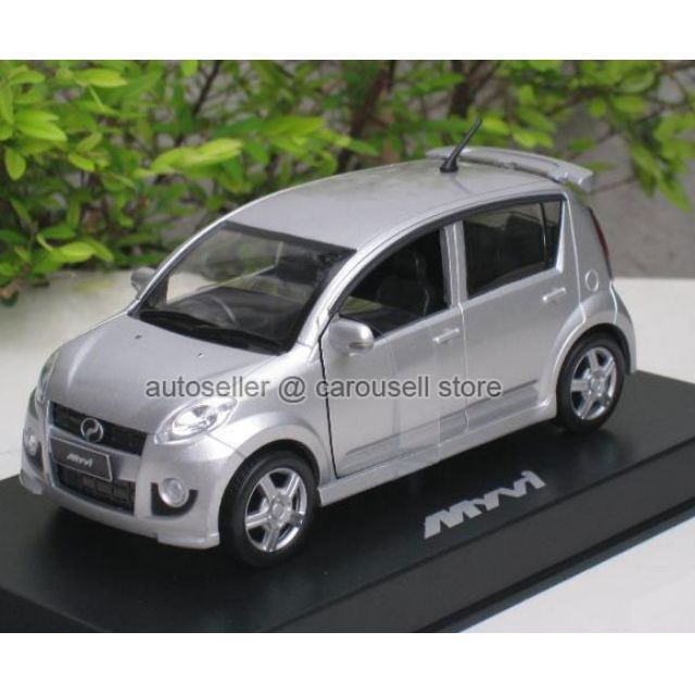 PERODUA MYVI 1/32 DIECAST MODEL CAR (SILVER), Hobbies & Toys, Toys ...
