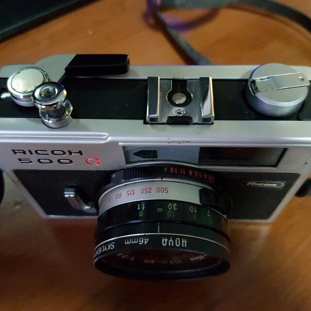 Rare vintage Ricoh 500G SLR Analog Camera, Photography, Cameras on ...
