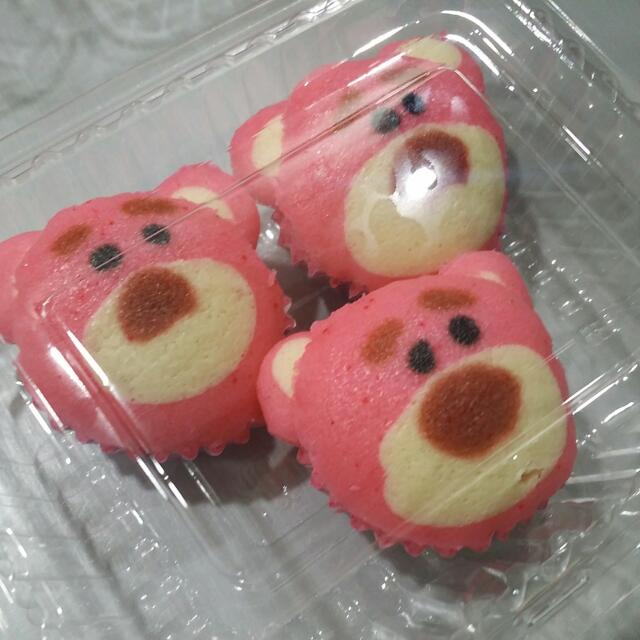 Mini Steam Cakes - Toy Story Lotso Bear, Food & Drinks, Homemade Bakes ...