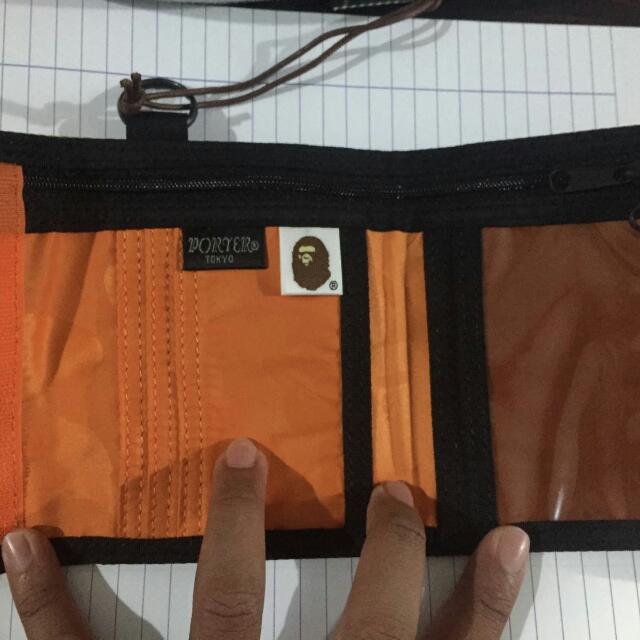 Bape porter wallet negotiable, Men's Fashion, Bags, Belt bags, Clutches ...