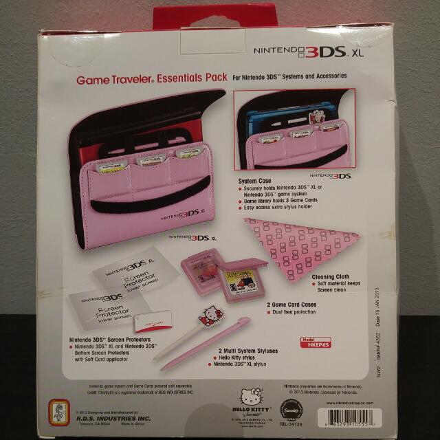 BNISB Hello Kitty Nintendo DS/3DS XL Essential Pack, Video Gaming ...