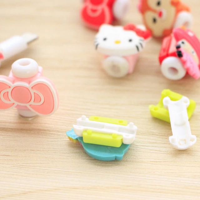 Cartoon Characters USB Cable Protector, Mobile Phones & Gadgets, Mobile ...