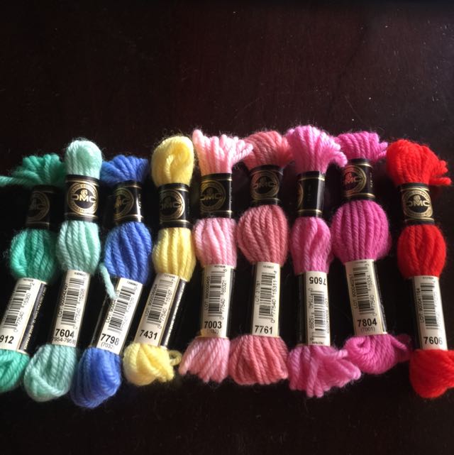 DMC yarn, Hobbies & Toys, Stationery & Craft, Craft Supplies & Tools on ...