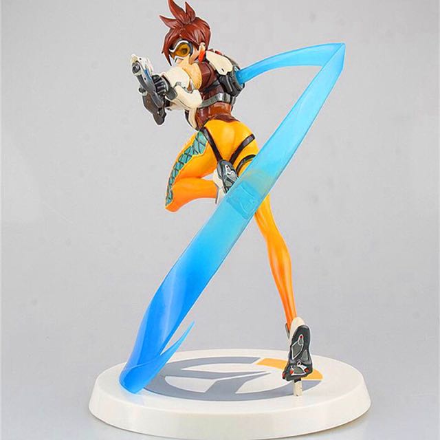 NEW! Overwatch Tracer Statue, Hobbies & Toys, Toys & Games on Carousell