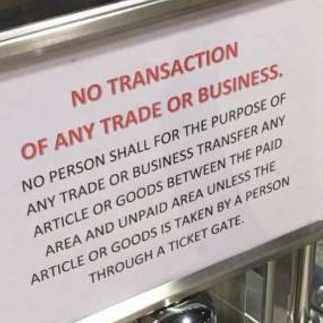 No trades @ MRT/LRT stations, Bulletin Board on Carousell