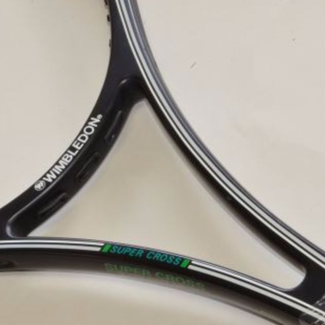 Vintage Wimbledon Super Cross Tennis Racket on Carousell