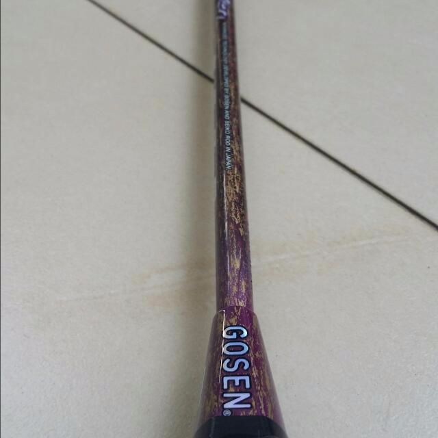 GOSEN RYOGA SHIDEN RACKET, Sports Equipment, Sports & Games, Racket & Ball Sports on Carousell
