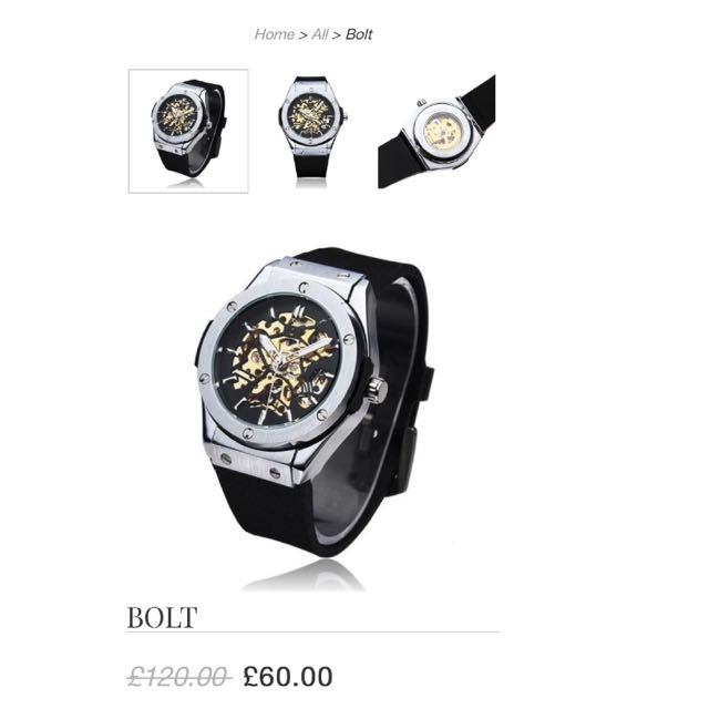 Lord Timepieces "Bolt" Watch, Men's Fashion, Watches & Accessories ...