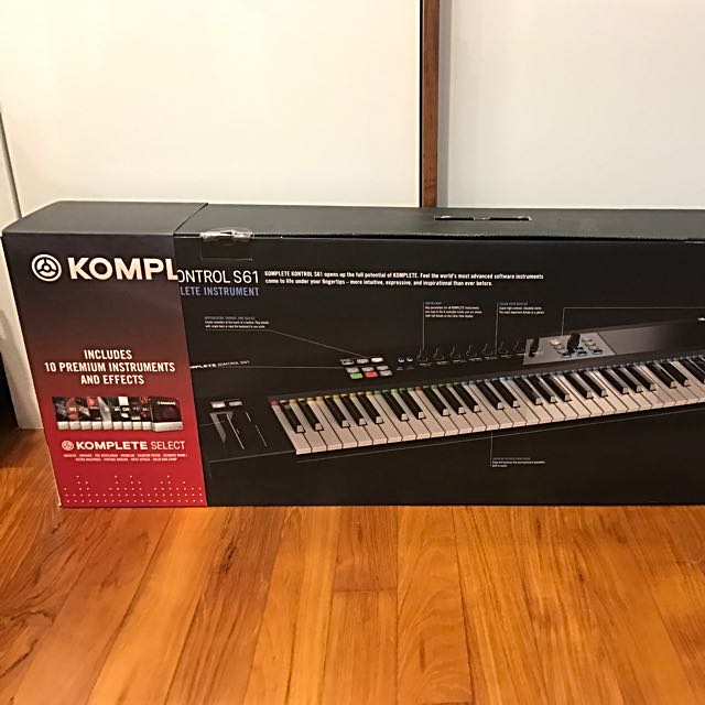 Native Instruments Komplete Kontrol S61 Keyboard Controller, Hobbies ...