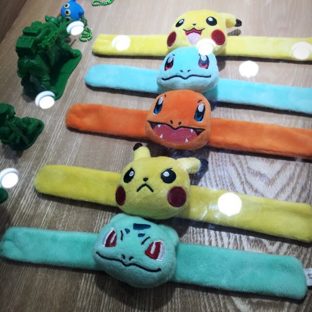 Pokemon Wristband, Hobbies & Toys, Toys & Games on Carousell